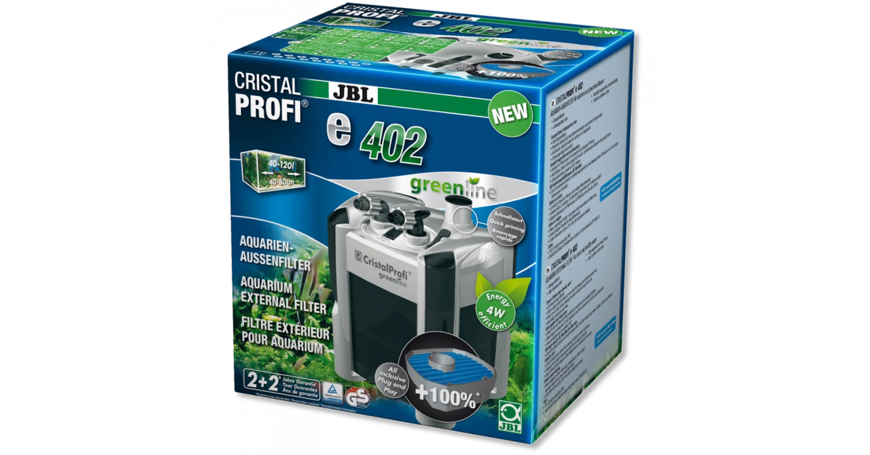 JBL CristalProfi e402 greenline - külső szűrő